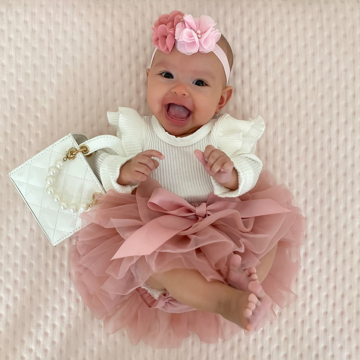 Eva Tutu Skirt Set - Meadow Ivy